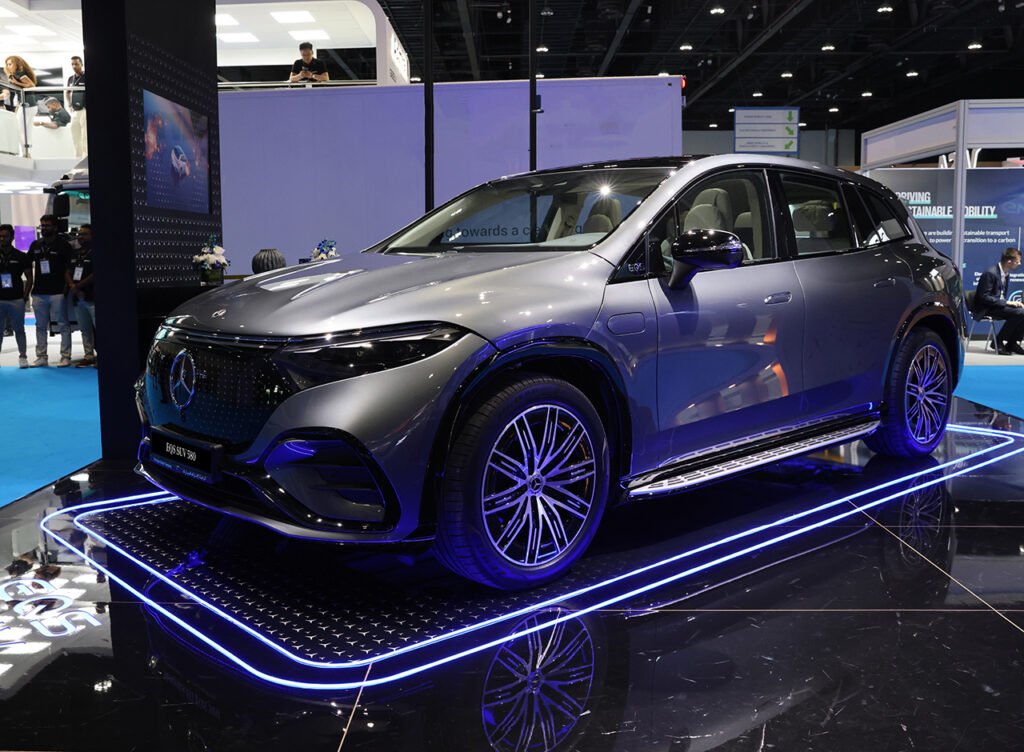Mercedes-Benz marks regional debut of all-electric EQS SUV at Mobility ...