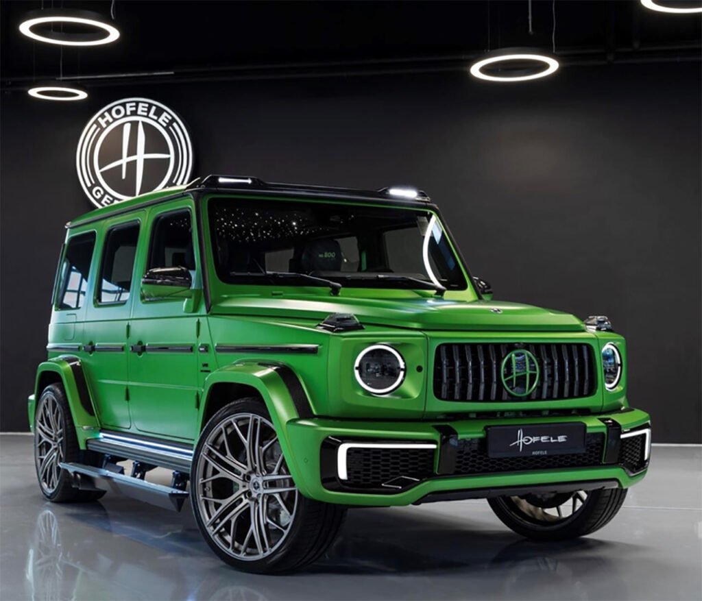 The G-Class EVOLUTION by HOFELE NEW Exterior Styling Package for the ...